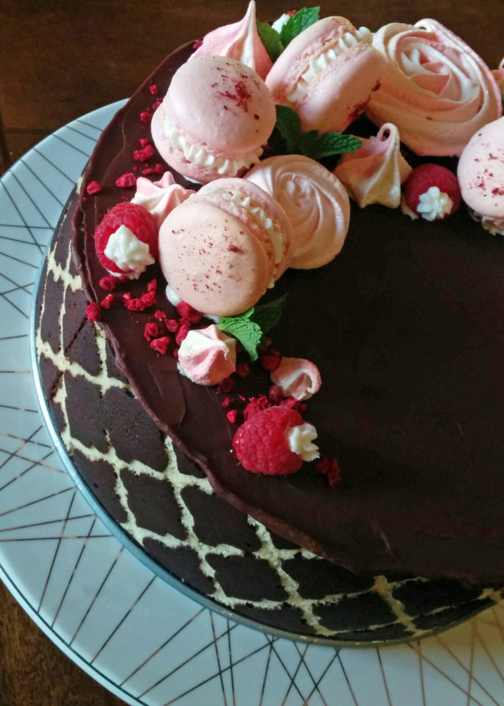 Chocolate Raspberry Mousse Cake Recipe - Global Bakes